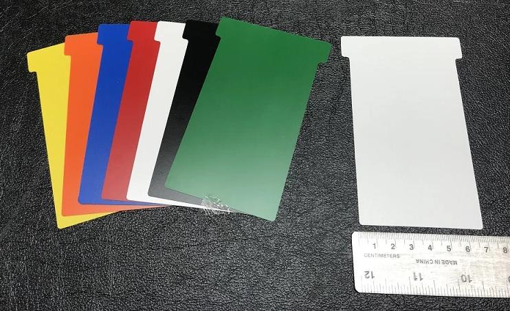plastic t cards
