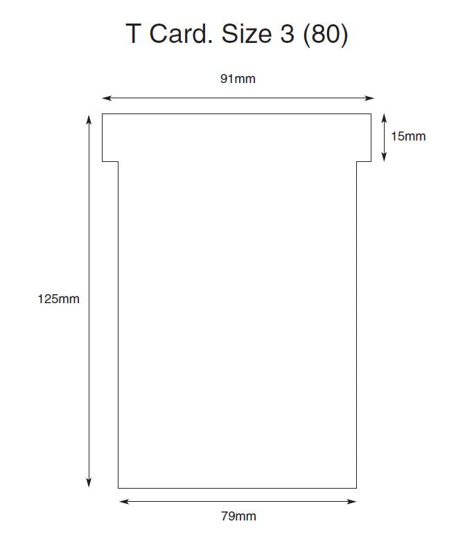 Size 3 T Cards Pastel – T Cards Direct