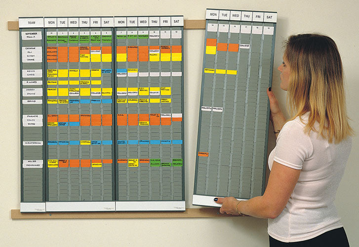 Size 30 T Card Planner - Weekly Panels – T Cards Direct