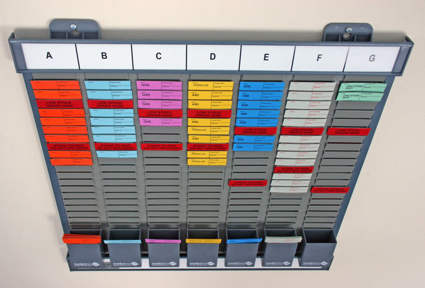 KANBAN Size 2 T Card Board – T Cards Direct
