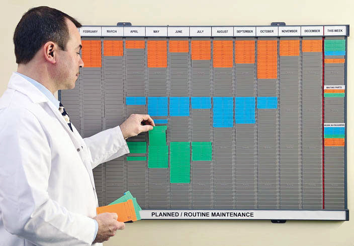 13 Column T Card Maintenance Year Planner (70) – T Cards Direct